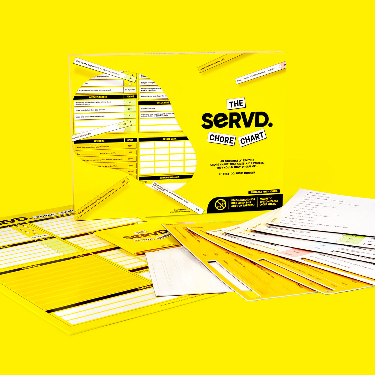 The SERVD Chore Chart – SERVD CARDS